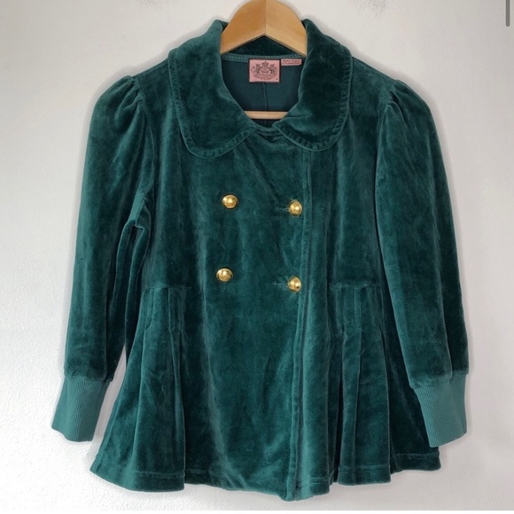 Juicy Couture | Jackets & Coats | Juicy Couture Vintage Emerald Green ...